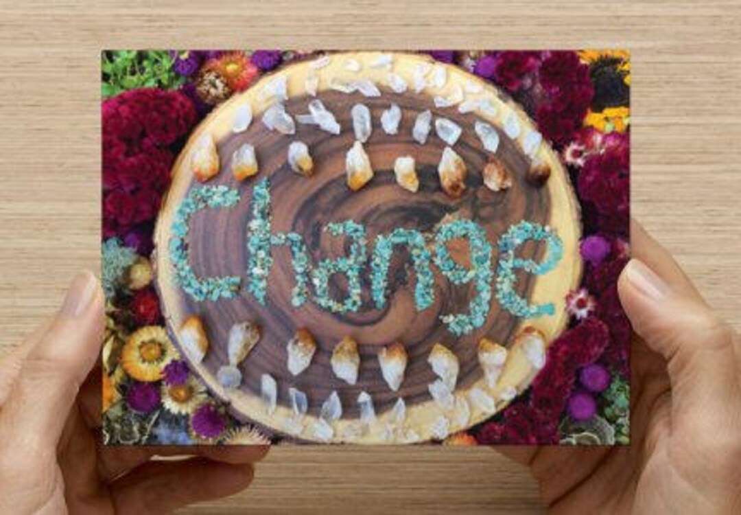 CHANGE - 5 POSTCARDS - Set of 10 - Original Crystal Art High Quality ...