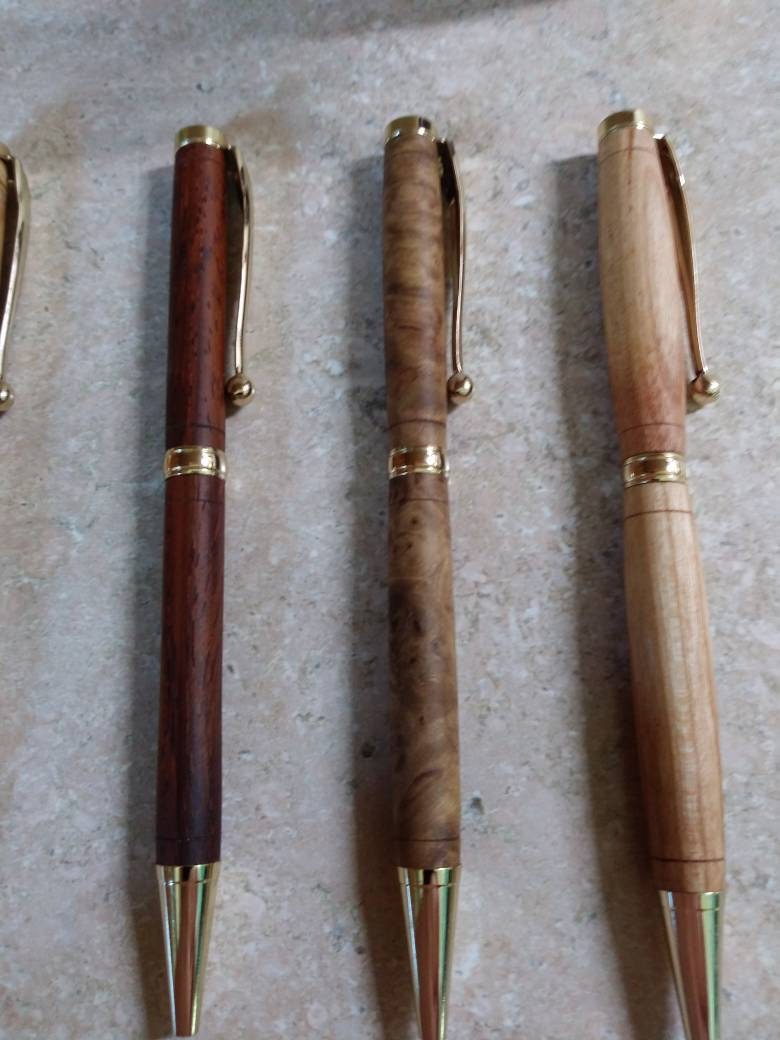 Woodturned Pens - Etsy