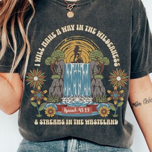 Bible Verse Isaiah Tee Shirt Boho Christian T Shirt Faith Gift Comfort ...