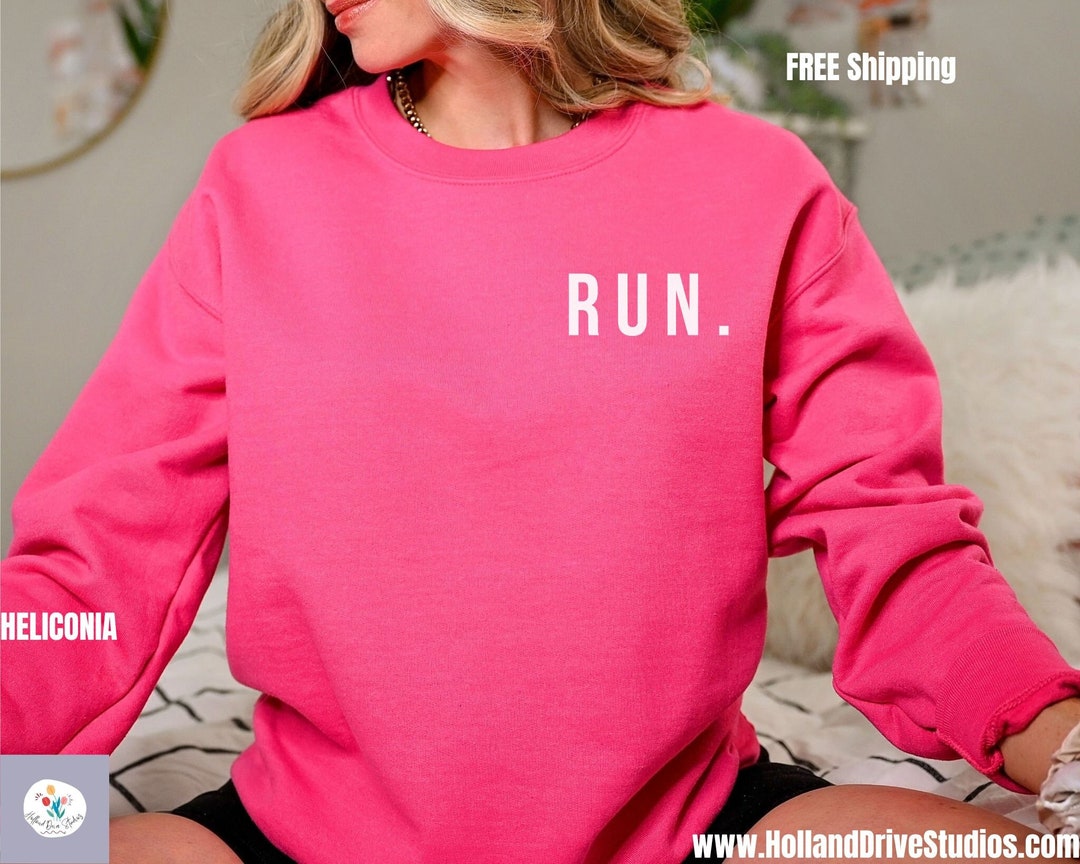 Run Sweatshirt Minimalist Running Shirt Running Crewneck Runner Gift ...