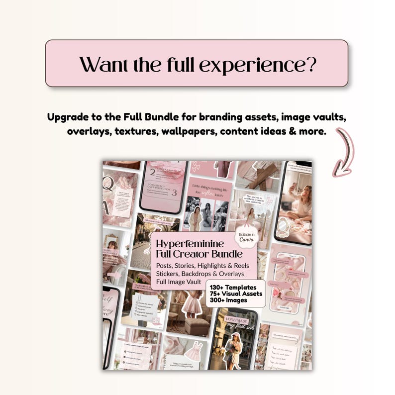 Coquette Instagram Story Templates, Canva Story Pack, Pink Aesthetic ...