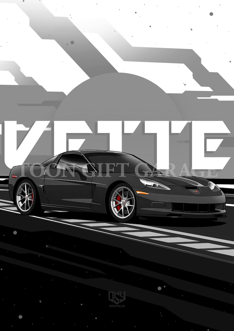 Custom Car Poster Design From Photo, Personalized Vehicle Portrait ...