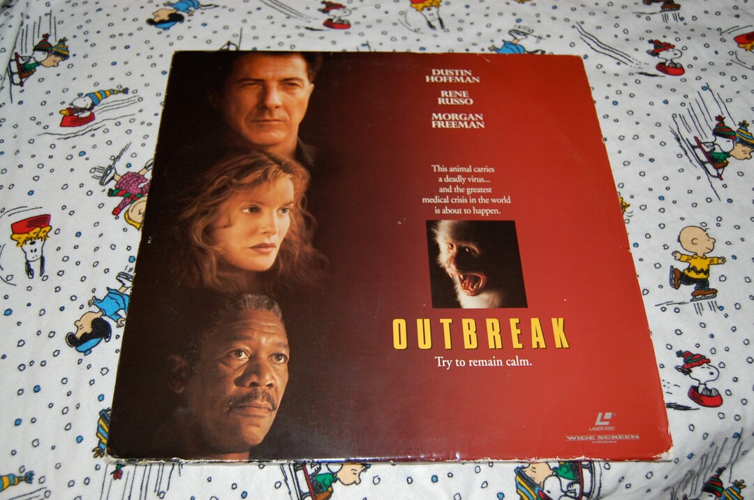 Outbreak Laserdisc for Display Giant Holo - Etsy