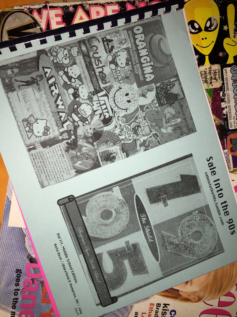 Sale Into the 90s 3 A History Zine About Insignificant - Etsy