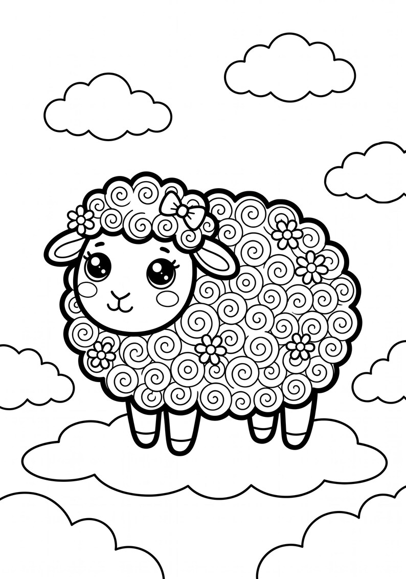 Farm Animals Coloring Book | 30 Fun Pages for Kids Ages 3-8 (PDF ...