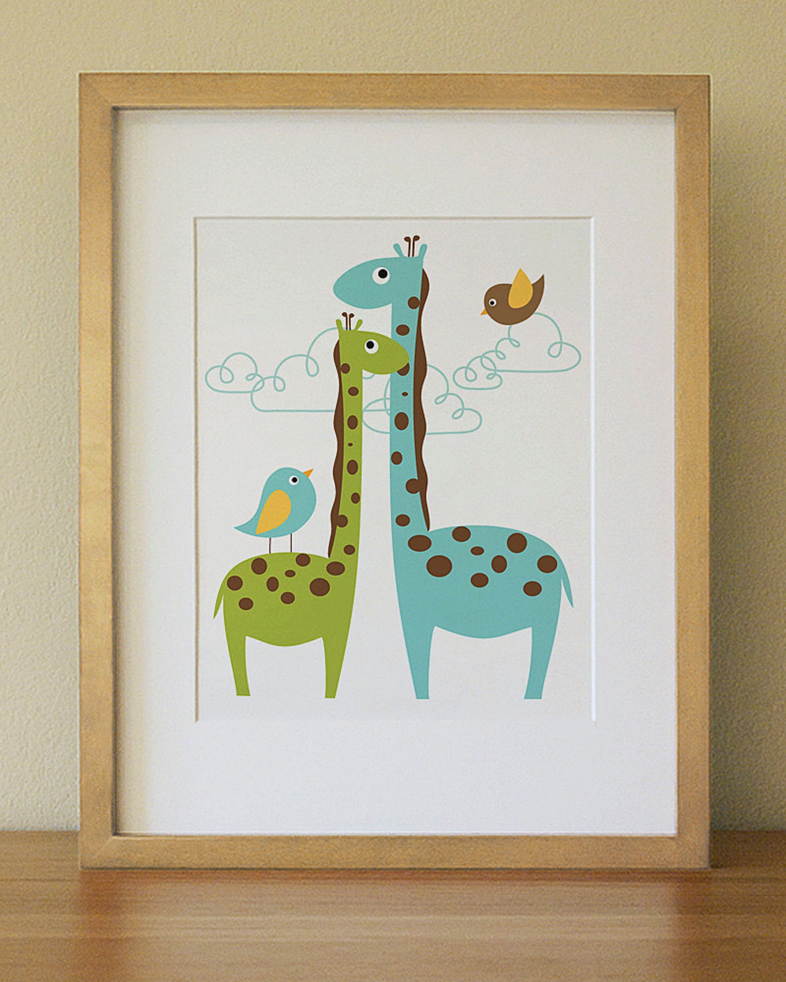 Giraffe . Baby Nursery Wall Art . Children Wall Art - Etsy