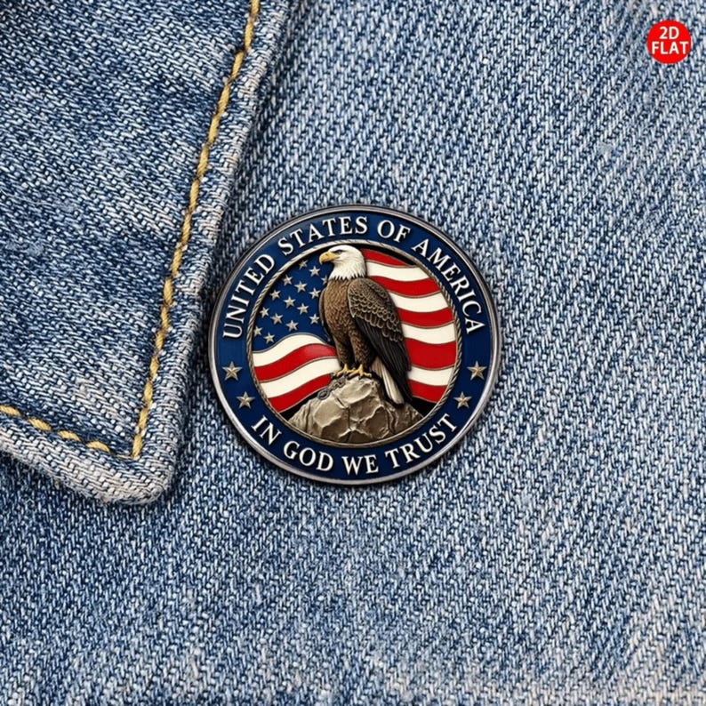 America 250 Enamel Pin Set, Patriotic USA 250 Brooch,1776-2026 ...