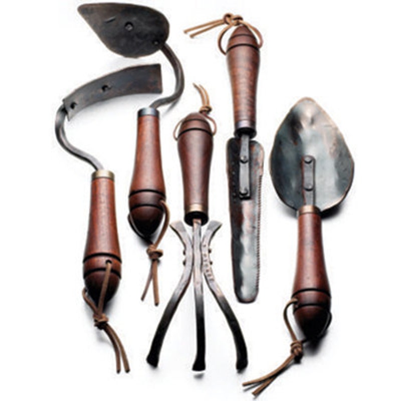 Forged Garden Tool Set - Etsy