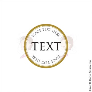 Vine Monogram Frame Png Antique Gold Vintage Rose Circle Monogram ...