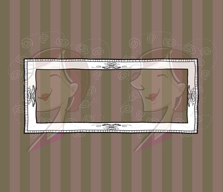 Whimsical Frame Download Handdrawn Clip Art Digital Photo - Etsy Australia