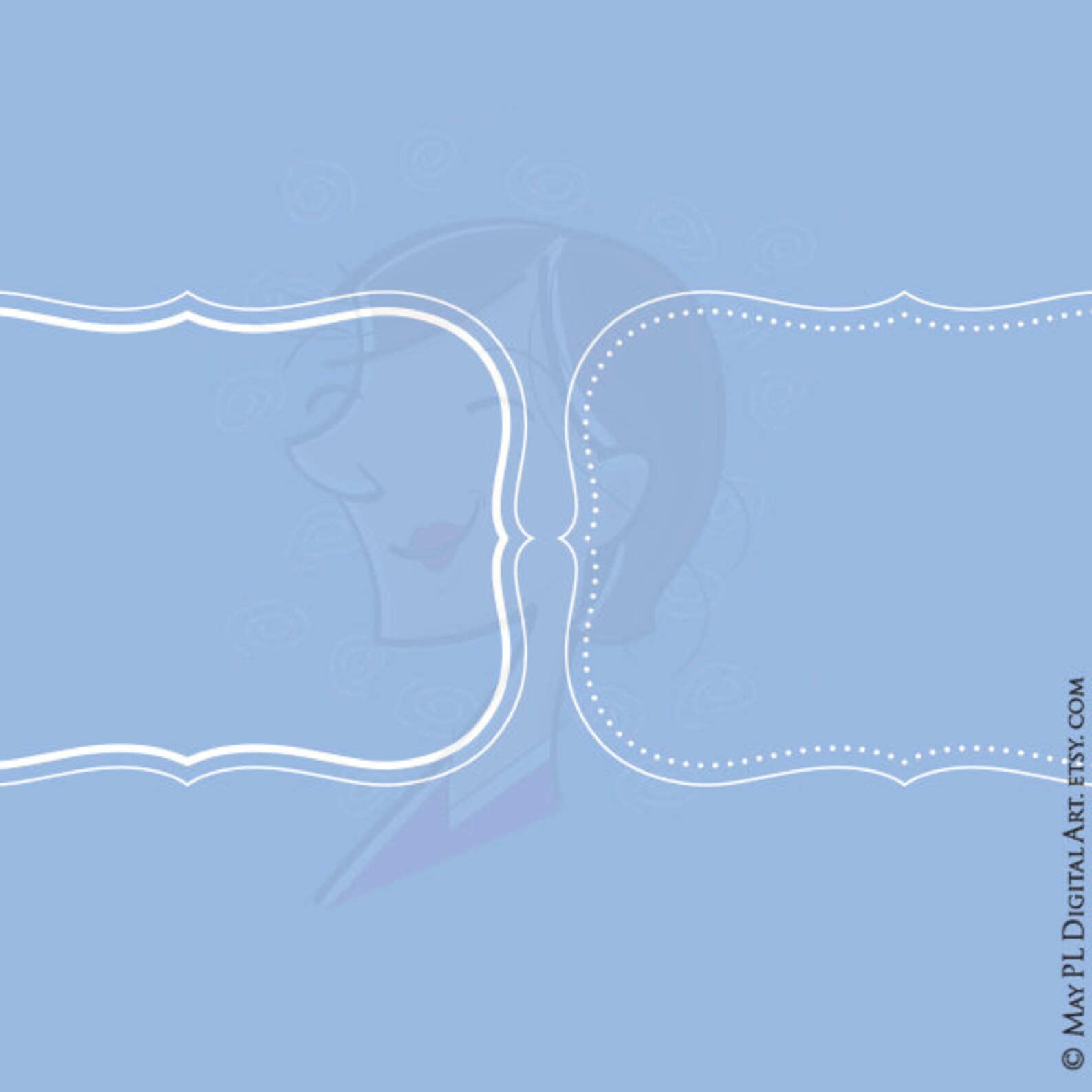 Simple Frames White, Back to School Teacher Clipart - Digital Shapes ...
