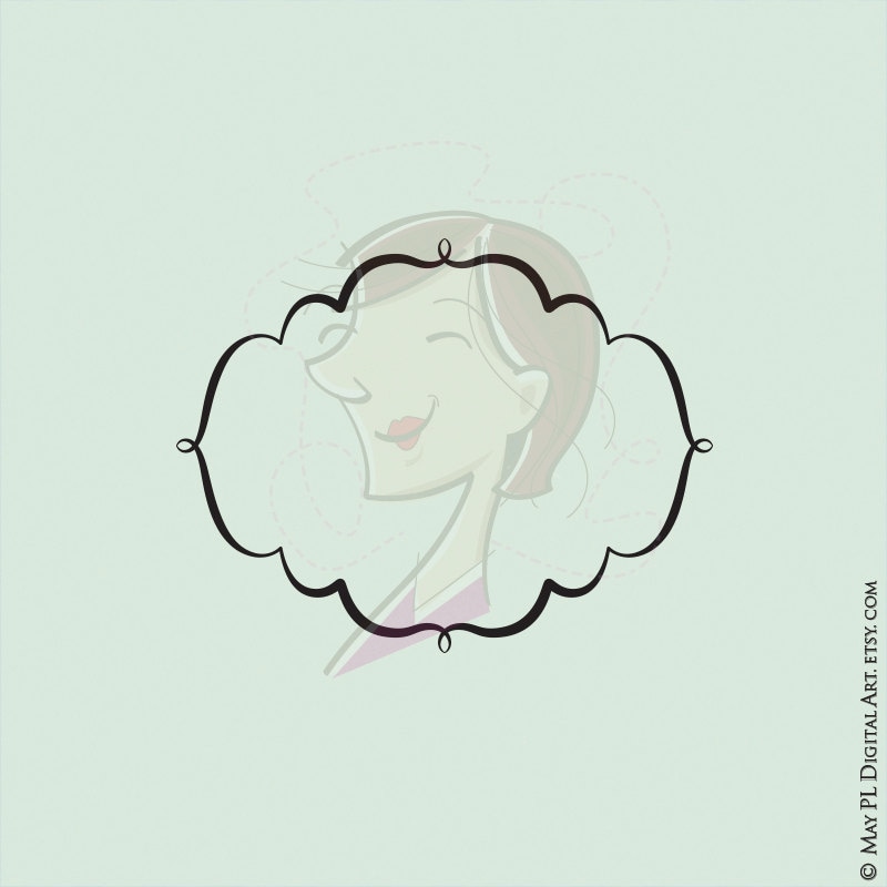 Fancy Frames Svg Vector Clipart Files Great to Make Labels - Etsy UK