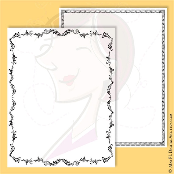 Christian Cross Page Border