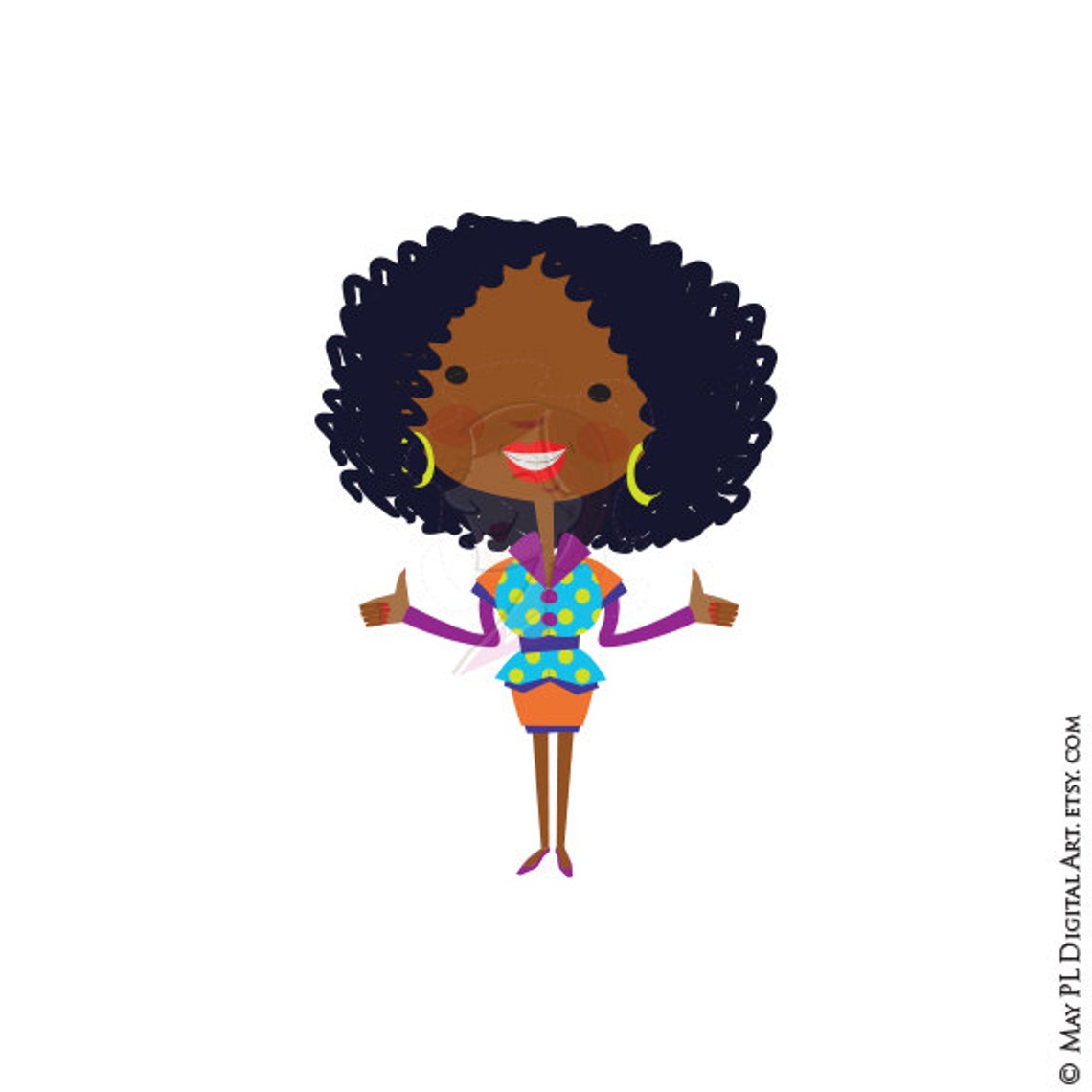 Classroom Teacher Clip Art African American Black Teacher Back to ...