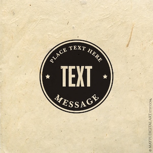 Modern Black Logo, Circular Badges With Banner Clip Art - Vintage ...