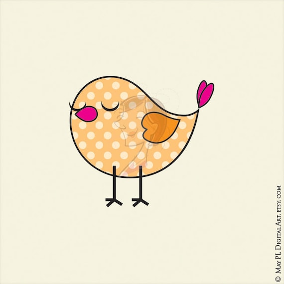 Clip Art Cute Bird