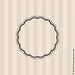 Scallop Frame Clipart Circle Borders Digital Design Commercial Use ...