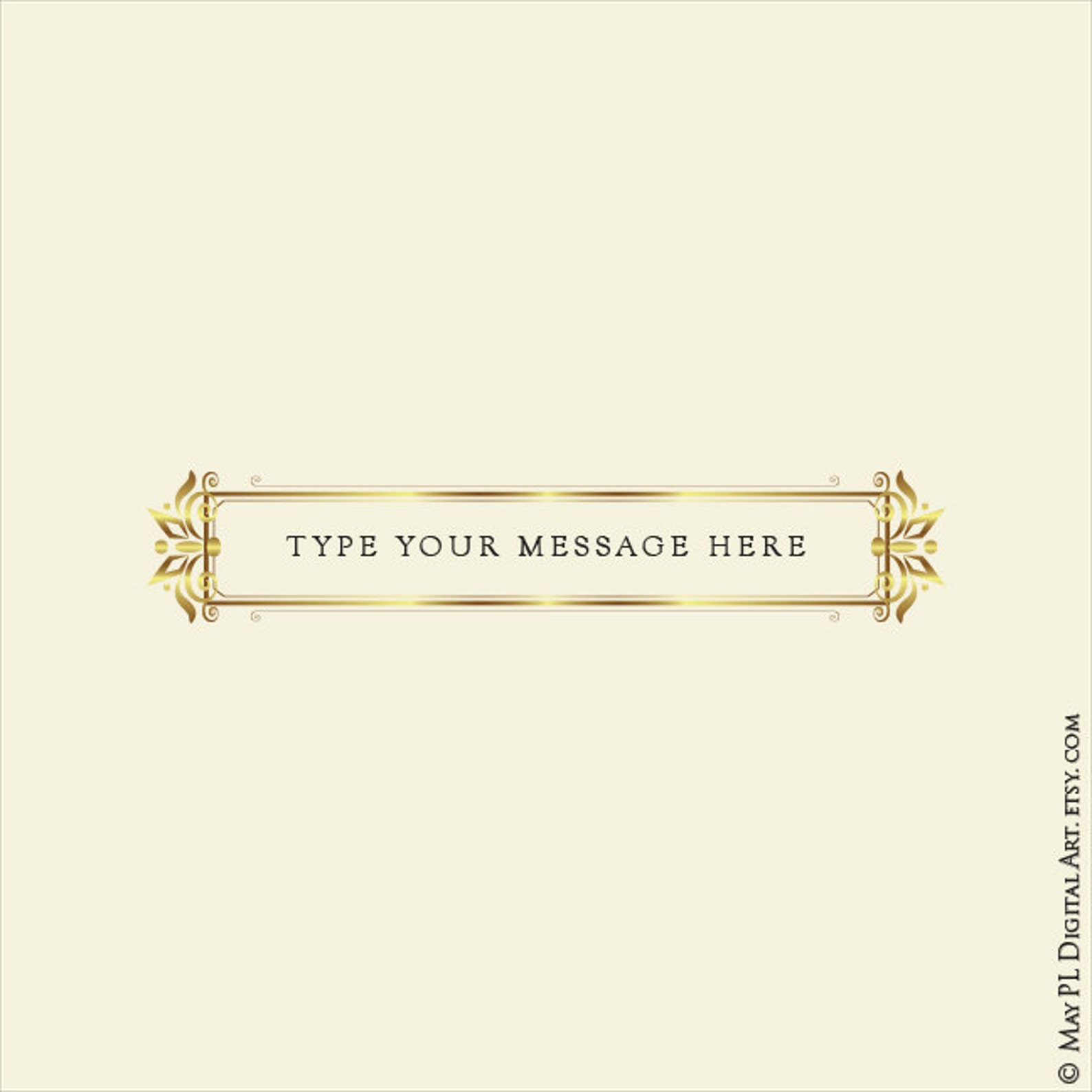 One of My BEST SELLING Items Gold Calligraphy Frame Great | Etsy