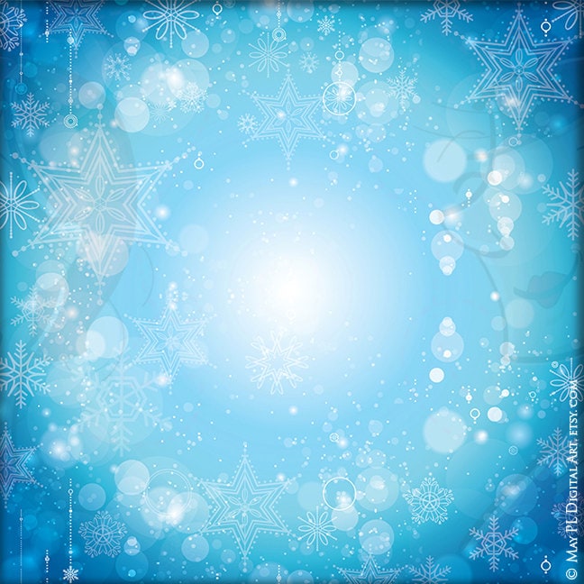 FROZEN Movie Inspired Digital Paper Winter Snowflakes | Etsy