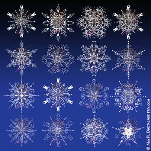 Retro Christmas Clipart Xmas Vintage Baubles Ornaments - Etsy