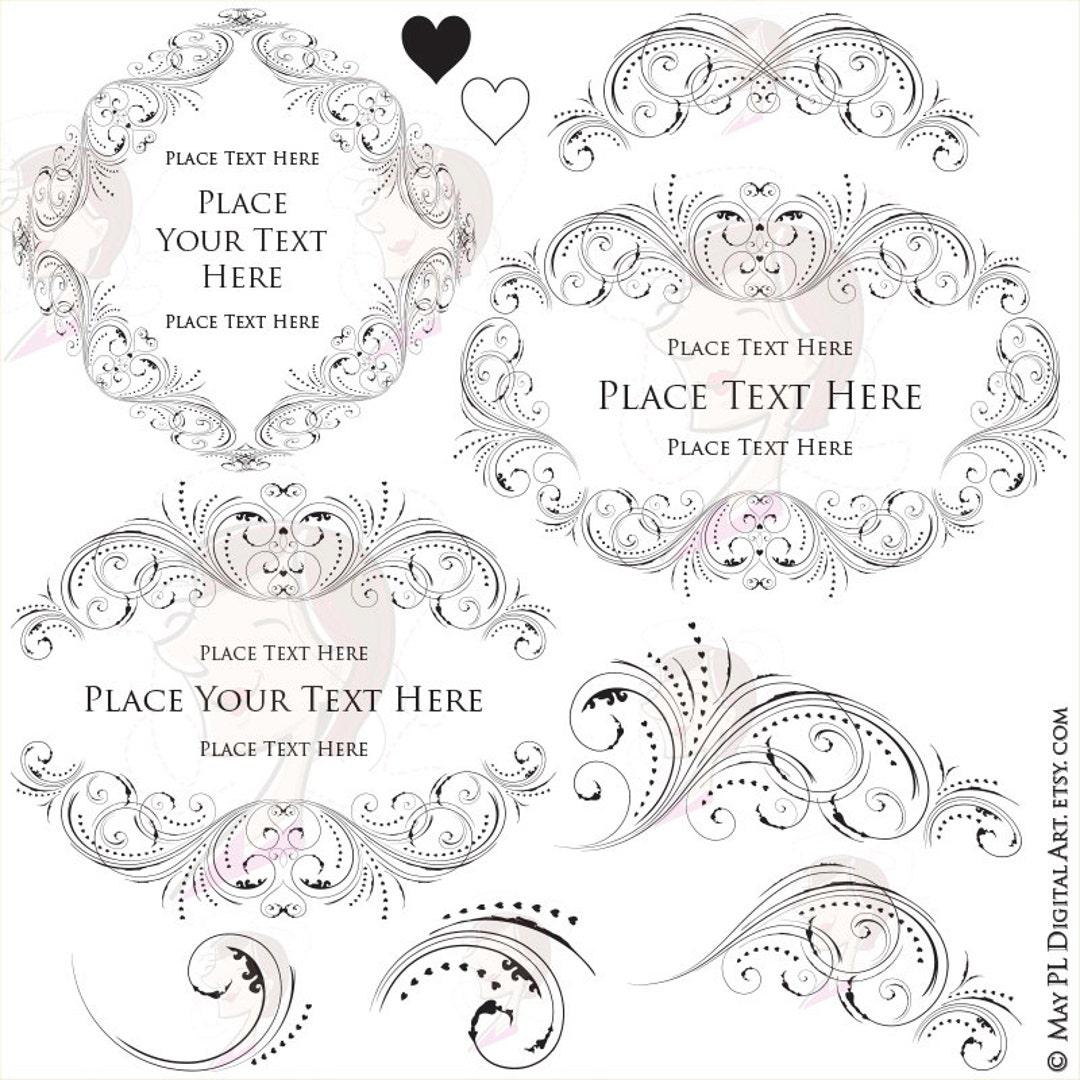 Free Floral Flourish Clipart Free