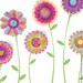 Spring Flowers Clip Art - Digital Florals Graphic to Make Birthday or ...
