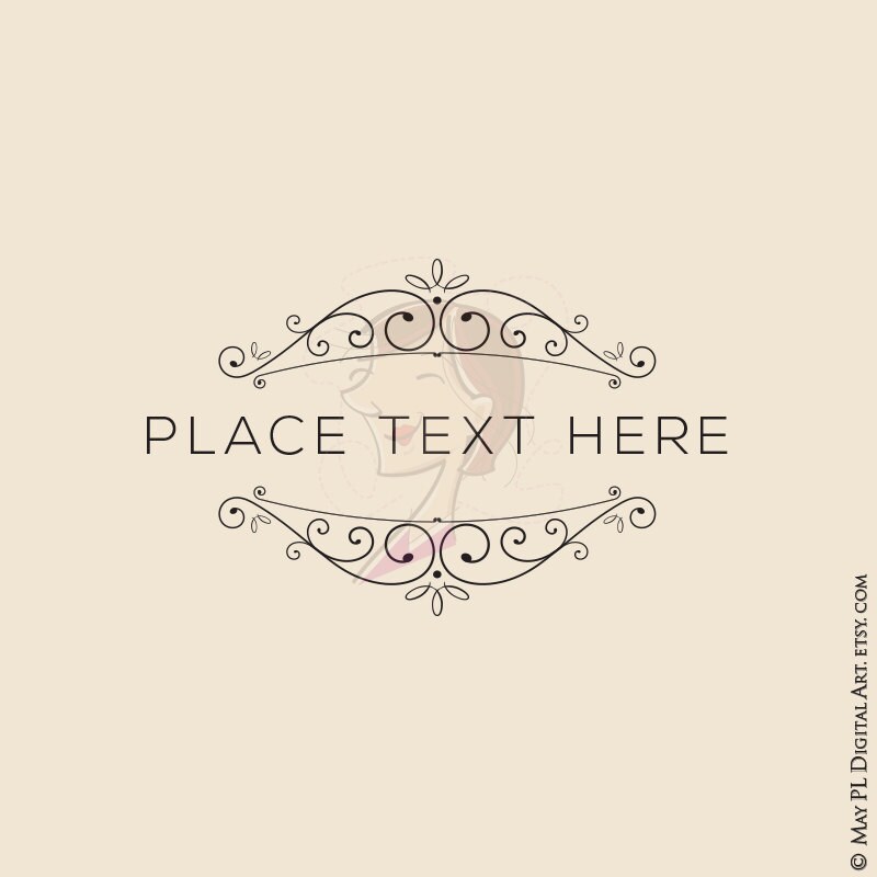 Ornate Wedding Invitation Design Vintage Elegant Frame - Etsy