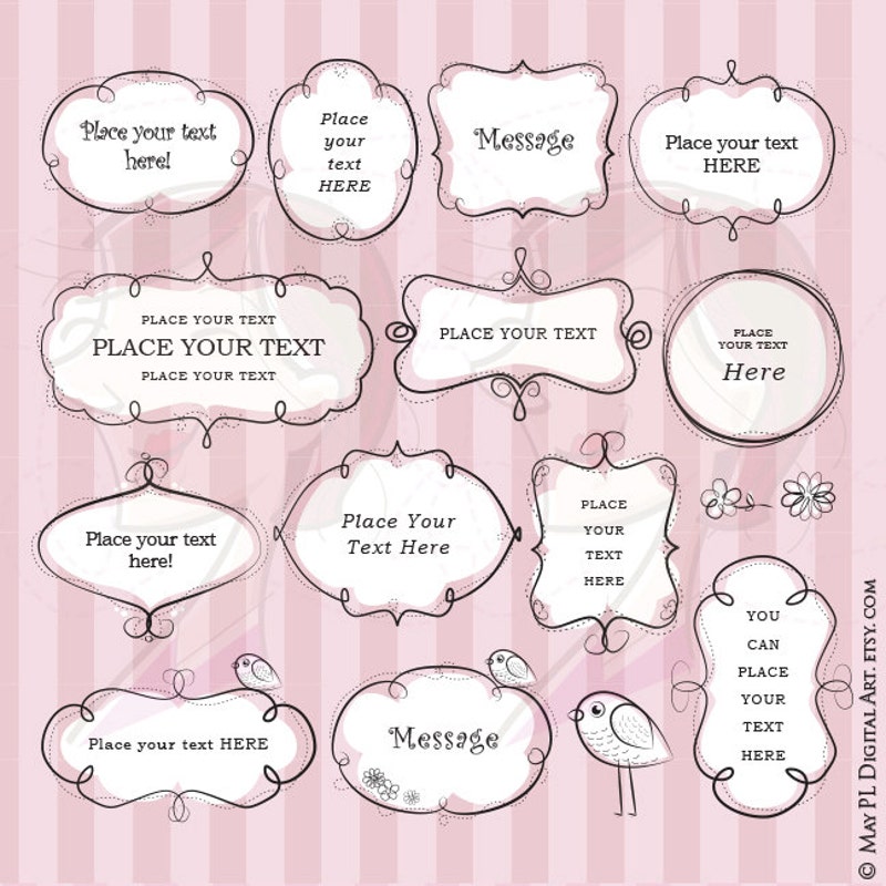 Whimsical Frames - Etsy