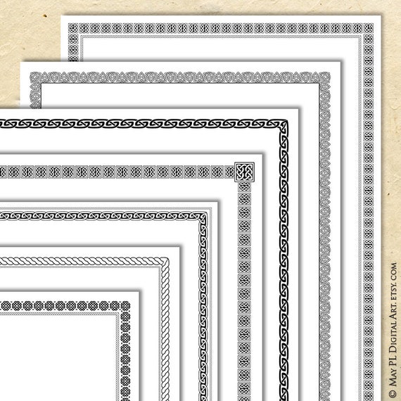 Black Simple Borders