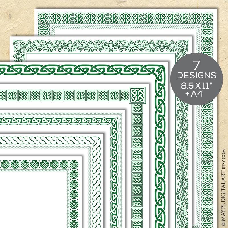Celtic Frame Border - Etsy UK