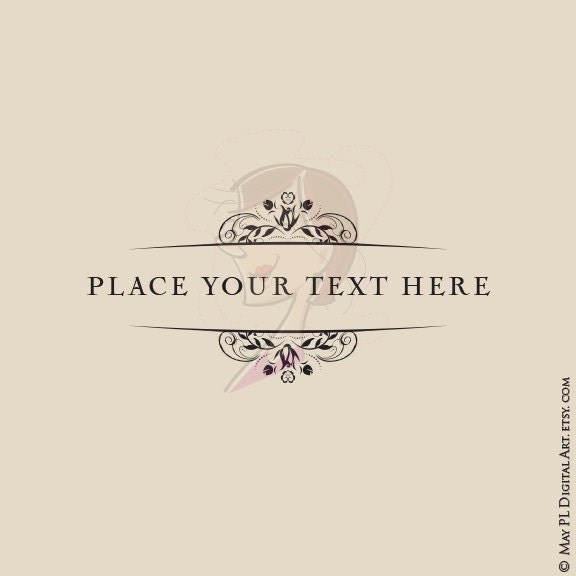 DIY Wedding Logo Invitations or Business Branding with | Etsy