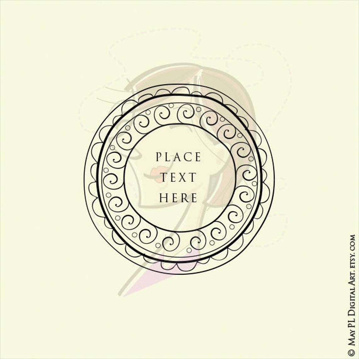 Whimsical Clip Art Frames and Borders Hand Drawn Paisley - Etsy Australia