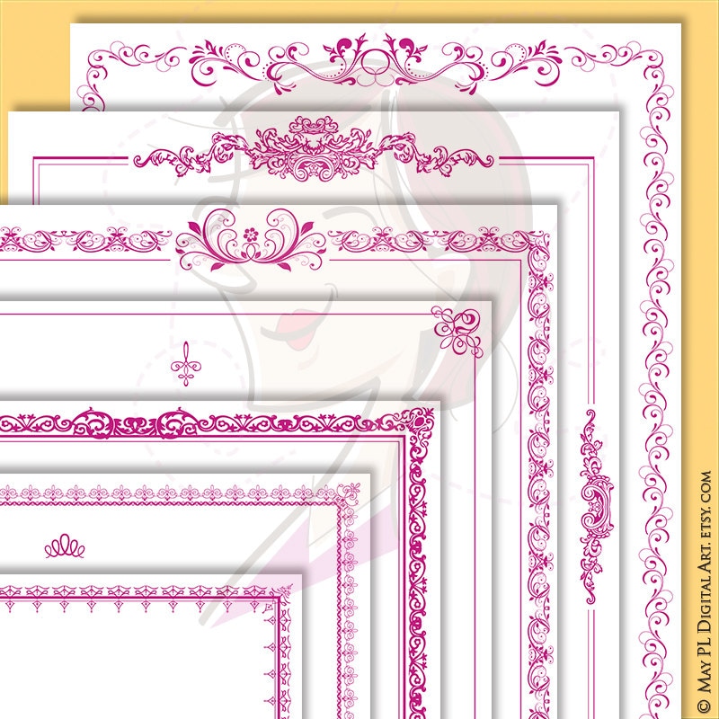 Word Clipart Borders