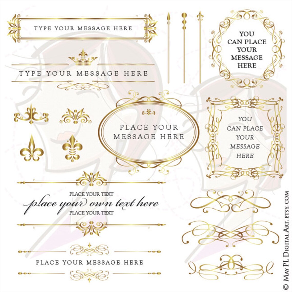 One of My BEST SELLING Items Gold Calligraphy Frame Great - Etsy