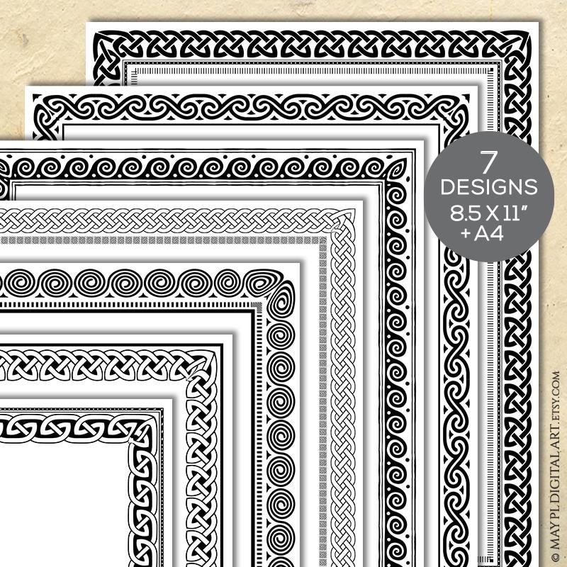 Png Certificate Borders - Etsy
