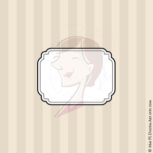 Digital Scrapbooking Frames Clipart Commercial Use Also for Labels ...