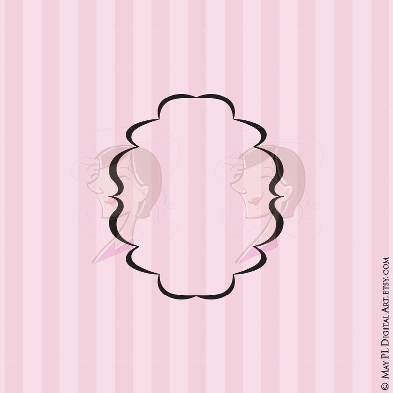 Fancy Frames Svg Vector Clipart Files Great to Make Labels - Etsy UK