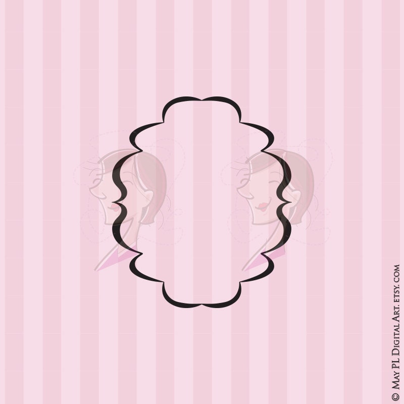 Fancy Frames Svg Vector Clipart Files Great to Make Labels - Etsy UK