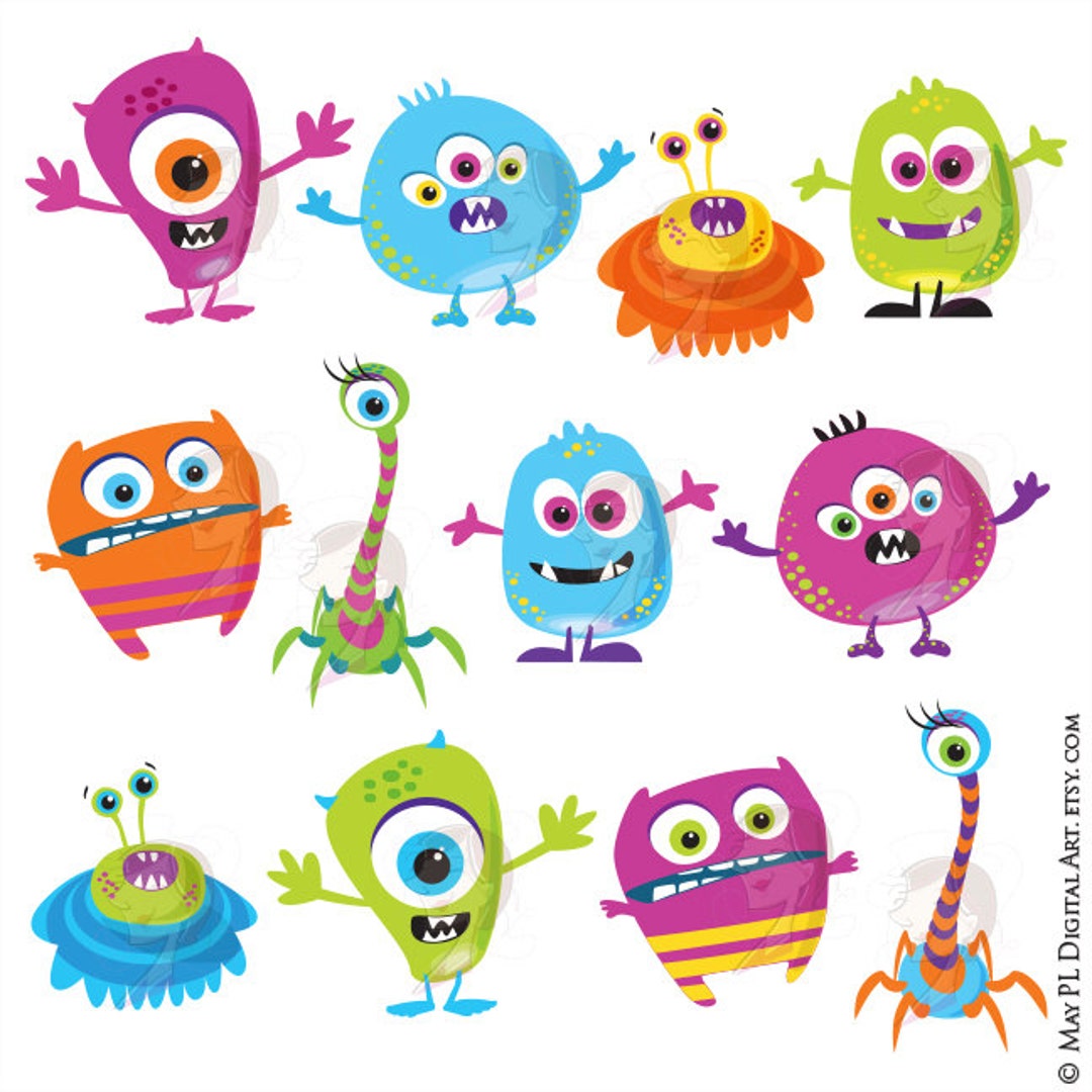 Free Clipart Of Monster