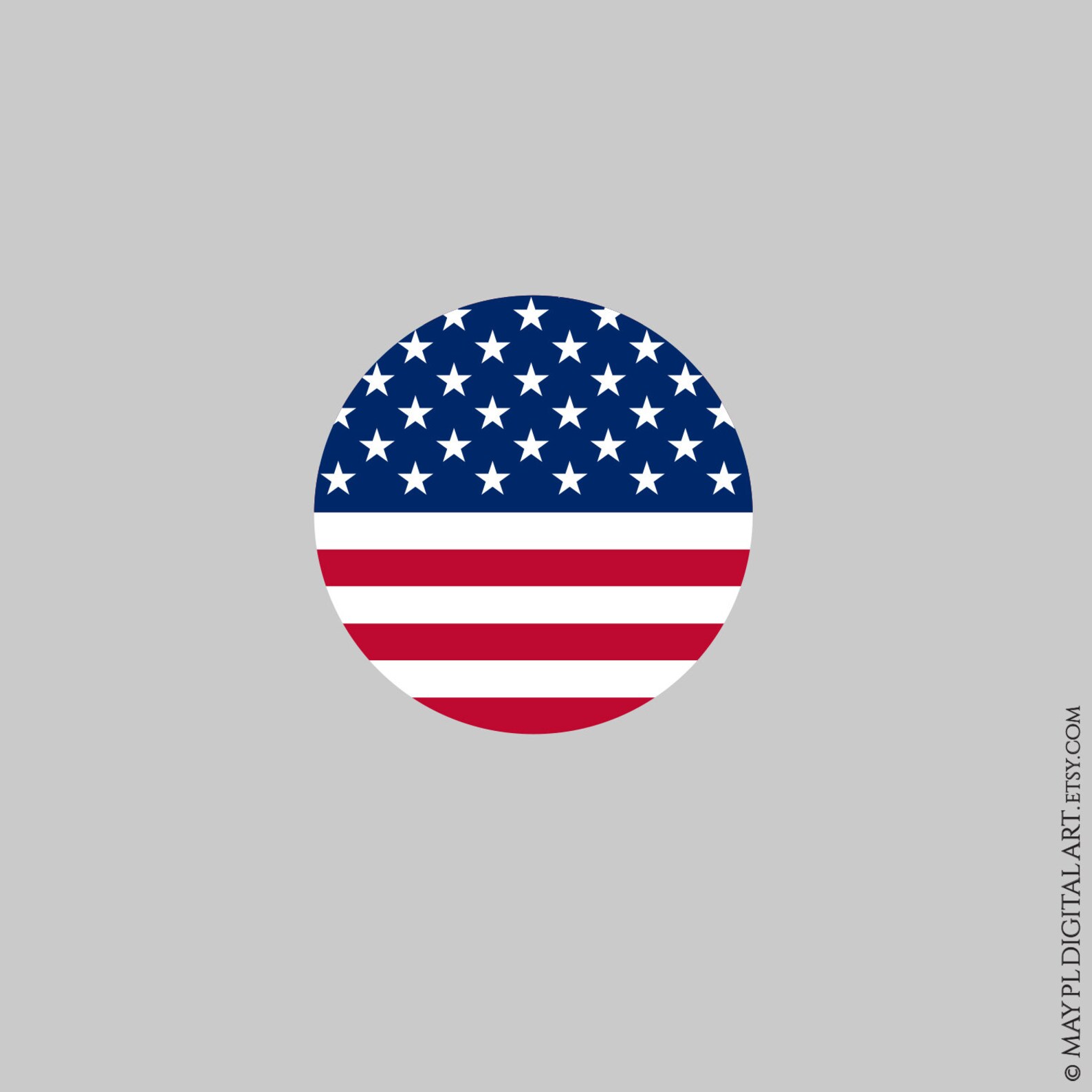 Fourth of July USA Flag American Clipart Independence Day - Etsy