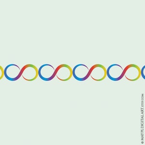 Autism Awareness Borders Clipart - Neurodiversity Png Graphics 11073 - Etsy
