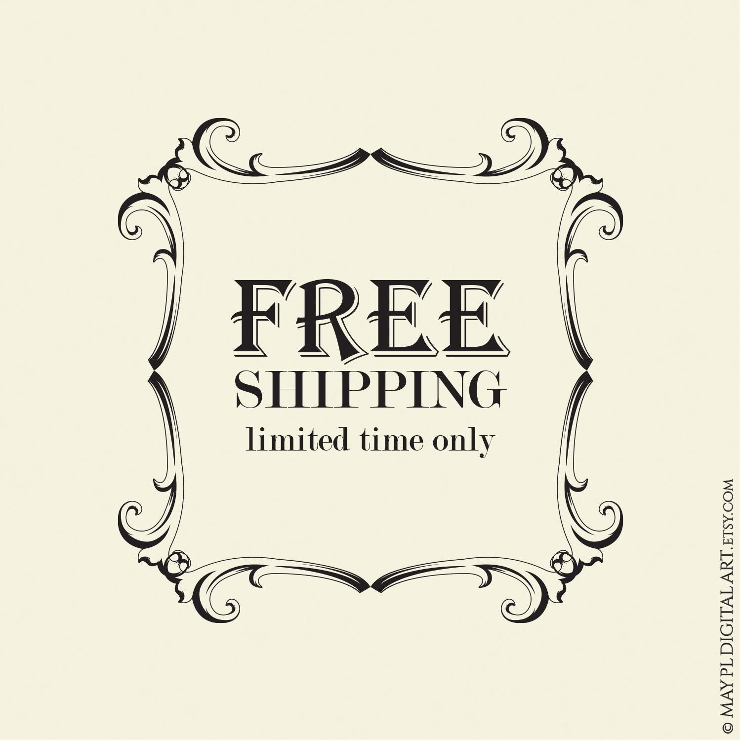 Black Square Frames Clipart, Ornate Foliage Swirls Border Corners ...