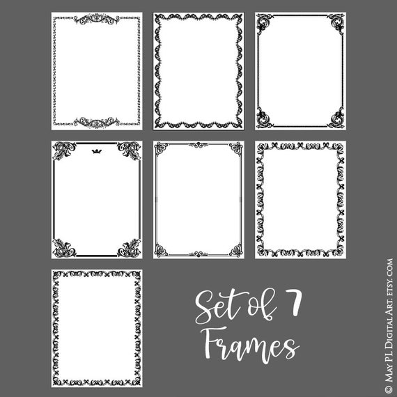 Schwarzer Rand Clipart