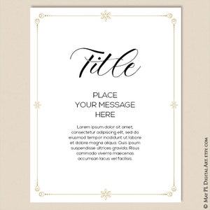 Page Border Clip Art Gold Certificate Document Digital Frame - Create ...