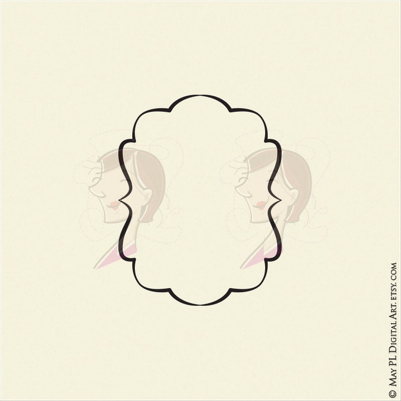 Fancy Frames Svg Vector Clipart Files Great to Make Labels - Etsy UK