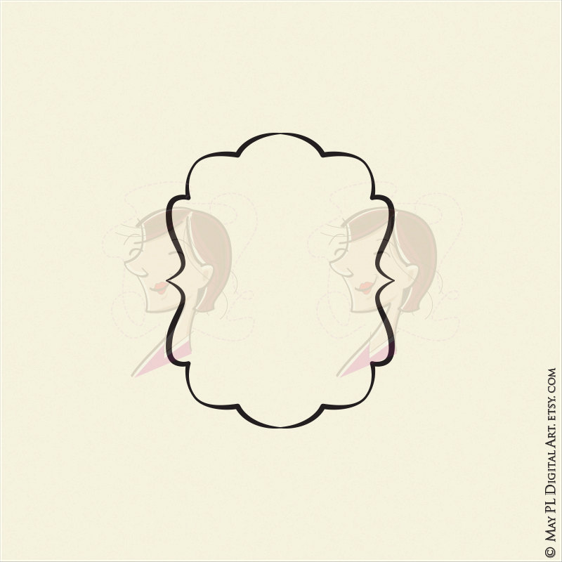 Fancy Frames Svg Vector Clipart Files Great to Make Labels - Etsy UK