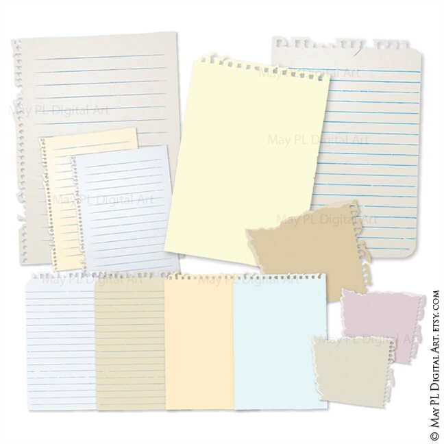 Torn Notepad Png