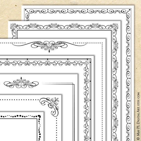 Lace Page Border