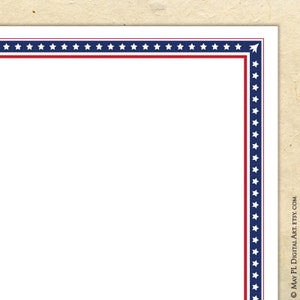 American Borders PNG - Fourth of July Patriotic 8x11 Thin Frames ...