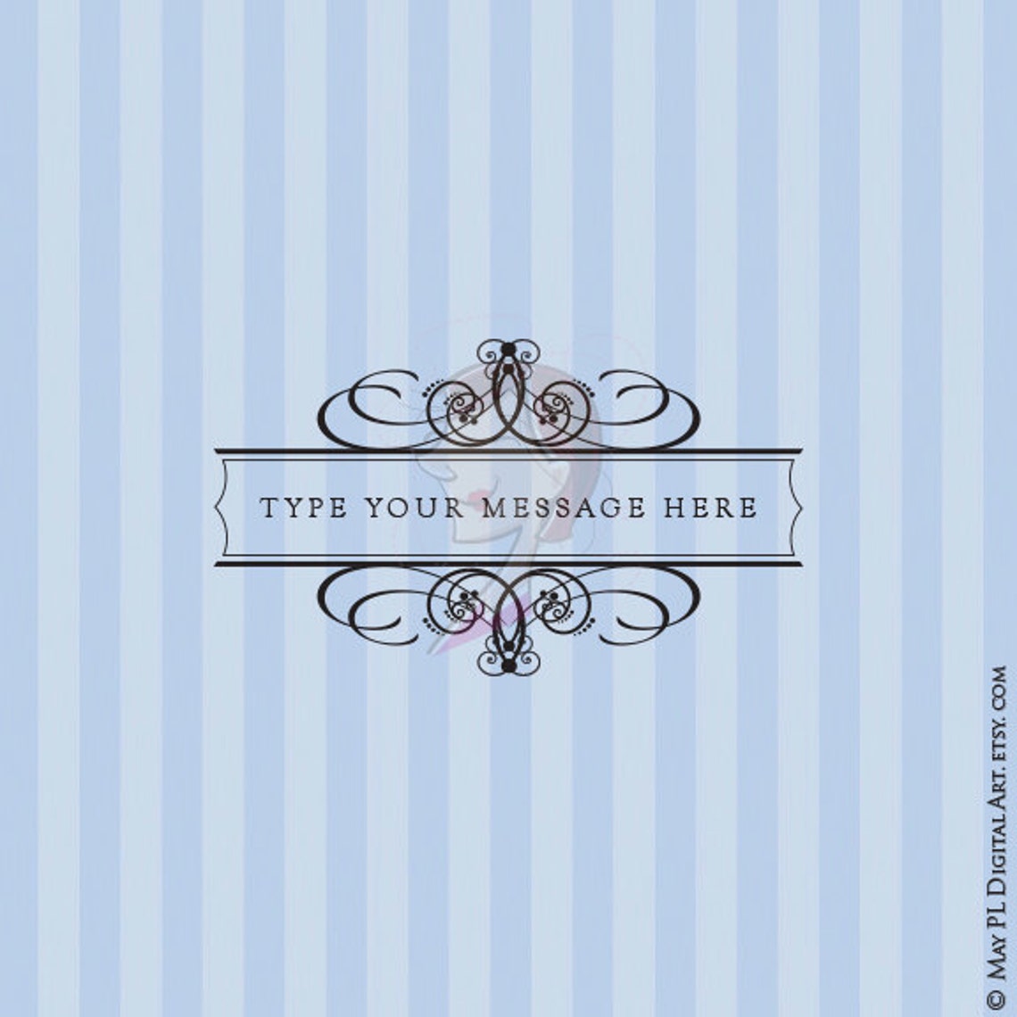 Beautiful Wedding Clipart - Calligraphy VECTOR Frame Set for Making ...
